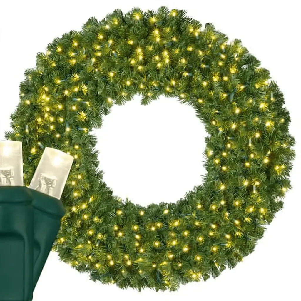 Wreaths and Garland – The Christmas Light Emporium