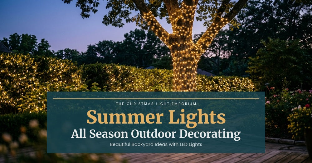 Outdoor Summer Lighting Ideas | The Christmas Light Emporium