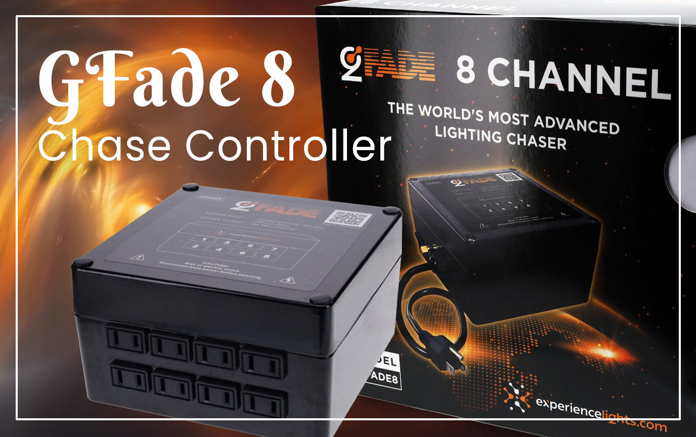 GFade - 8 Channel Fully Programmable Christmas Light Chase Controller - The Christmas Light Emporium