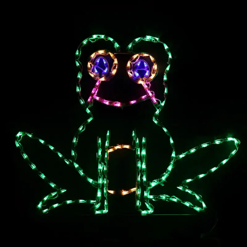 Sitting Frog | Outdoor Display | Christmas Light Emporium – The ...